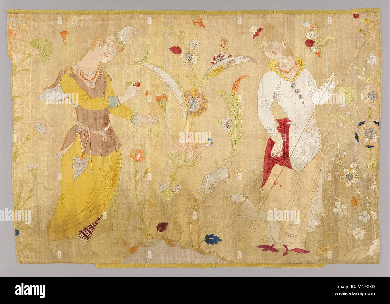 Panel from Iran (1600 - 1625). 1215 Unknown, Iran - Panel from Iran ...