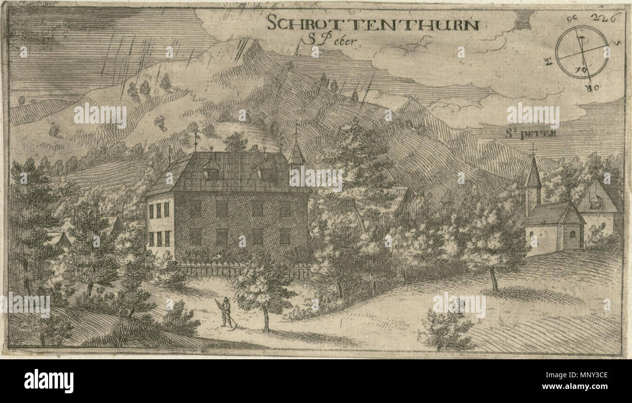 1221 Valvasor - Šrotenturn Stock Photo - Alamy