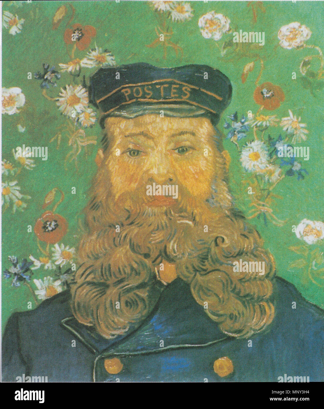 Portrait of Joseph Roulin April 1889. 1222 Van Gogh - Bildnis Joseph ...