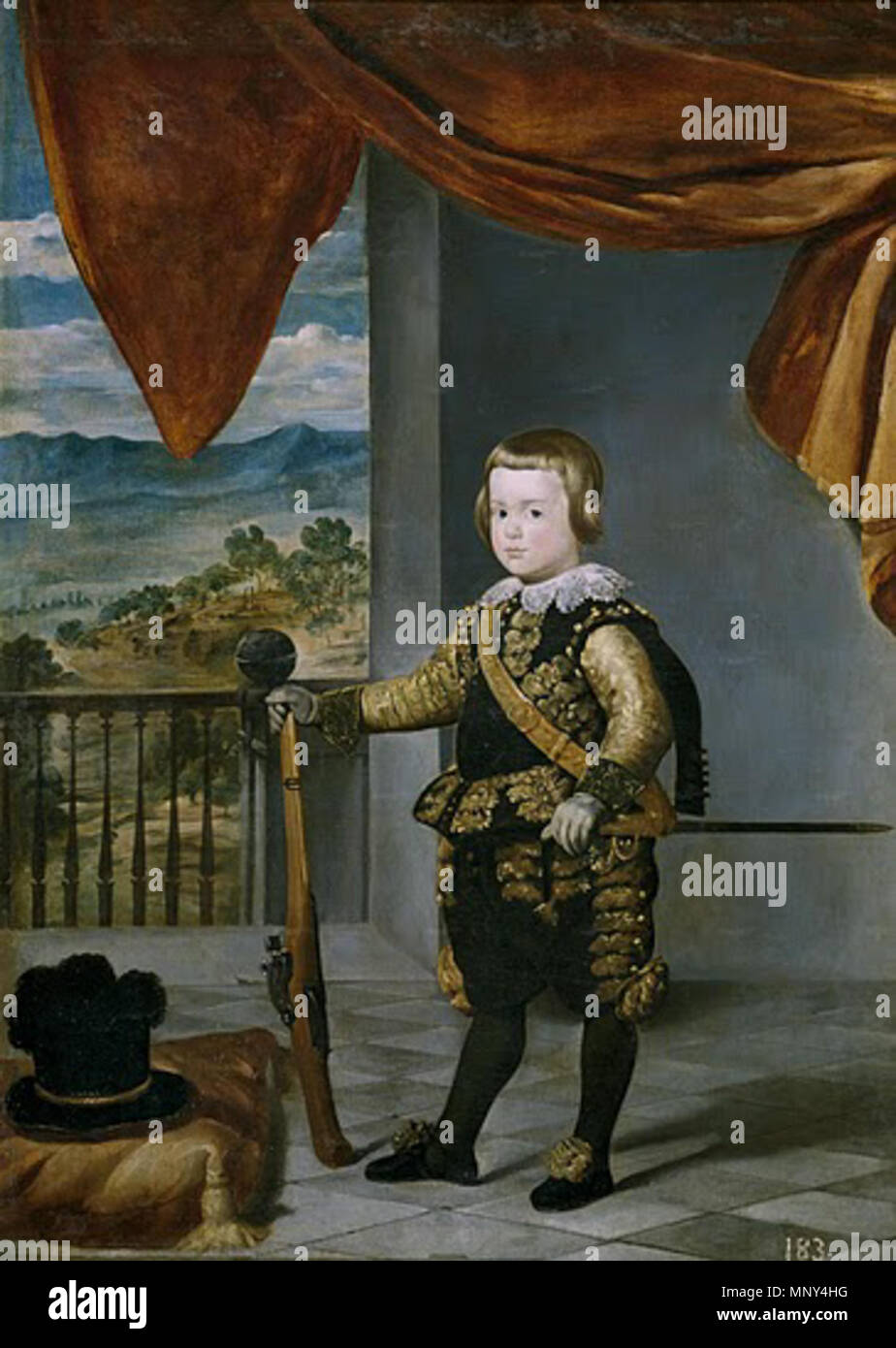 El príncipe Baltasar Carlos de Austria . Español: Retrato del príncipe ...