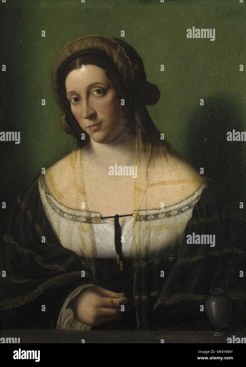 English: Portrait of a Lady as Mary Magdalen 1520s. 1228 Veneto 0015 ...