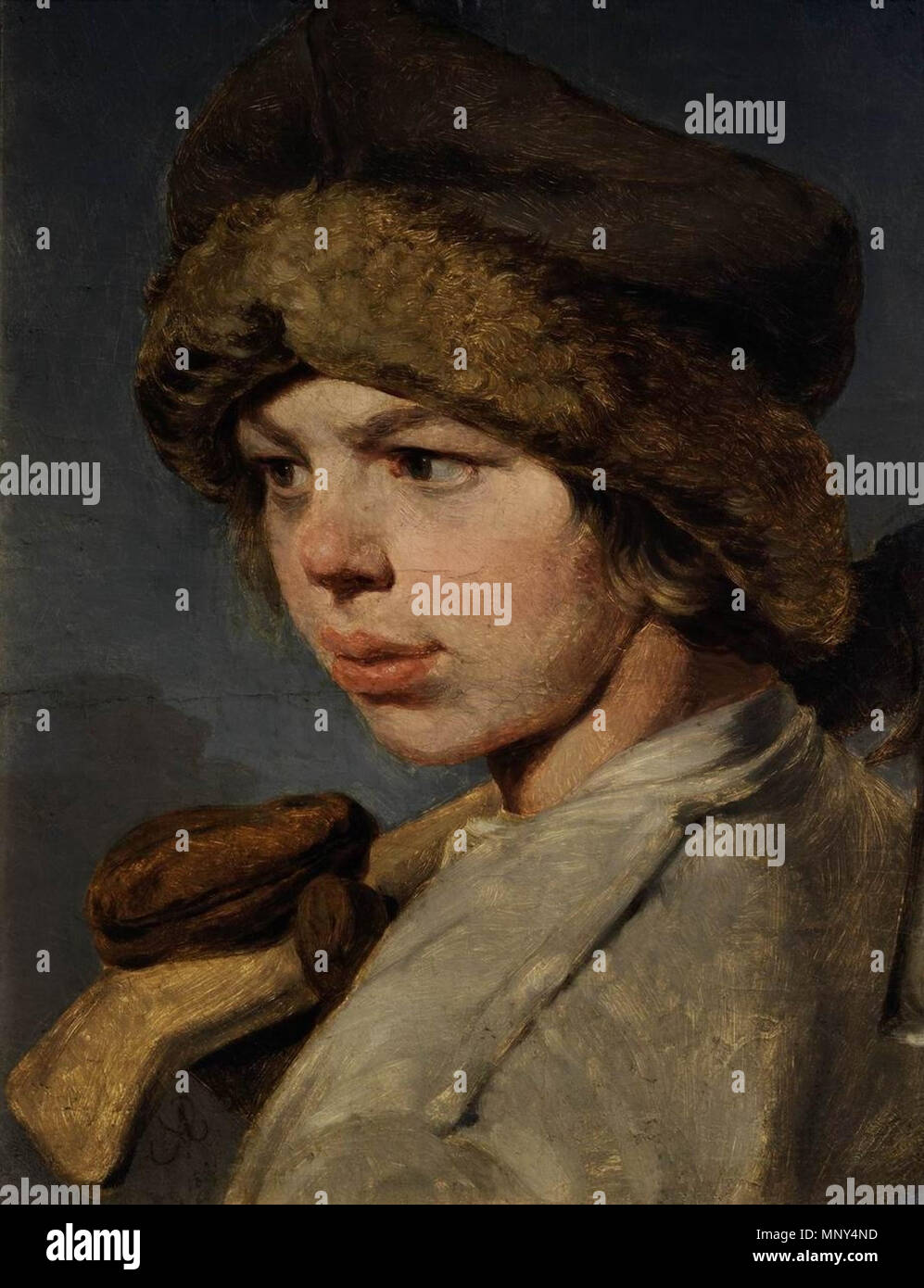 Русский: Захарка English: Zakharka 1825. 1228 Venetsianov Zakharka ...