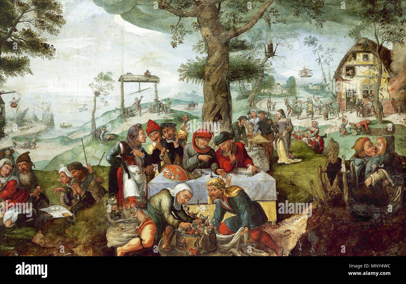 The Mocking of Human Follies Circa 1550-1570. 1229 Attributed to Frans ...