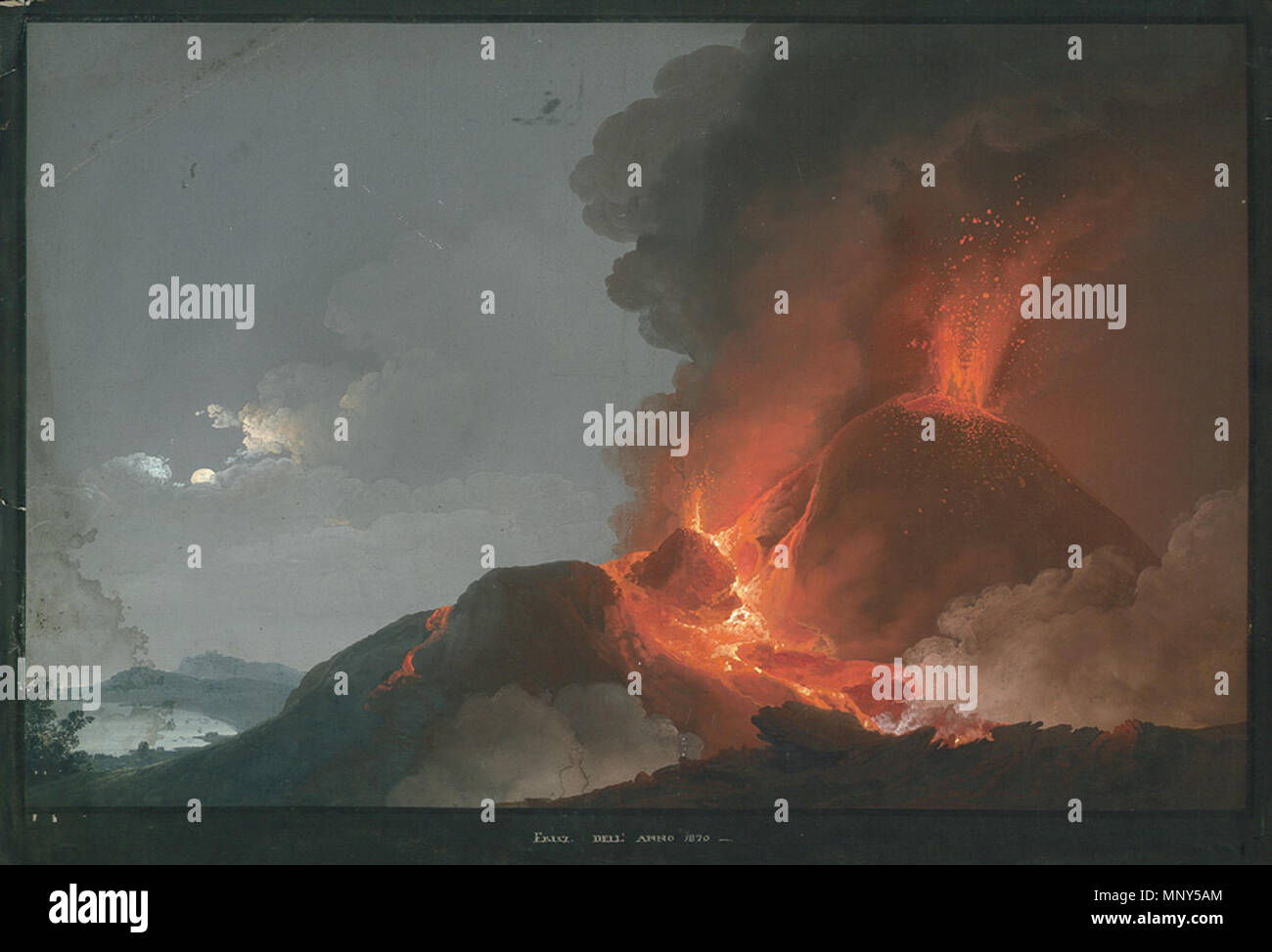 Der ausbruch des vesuv hi-res stock photography and images - Alamy