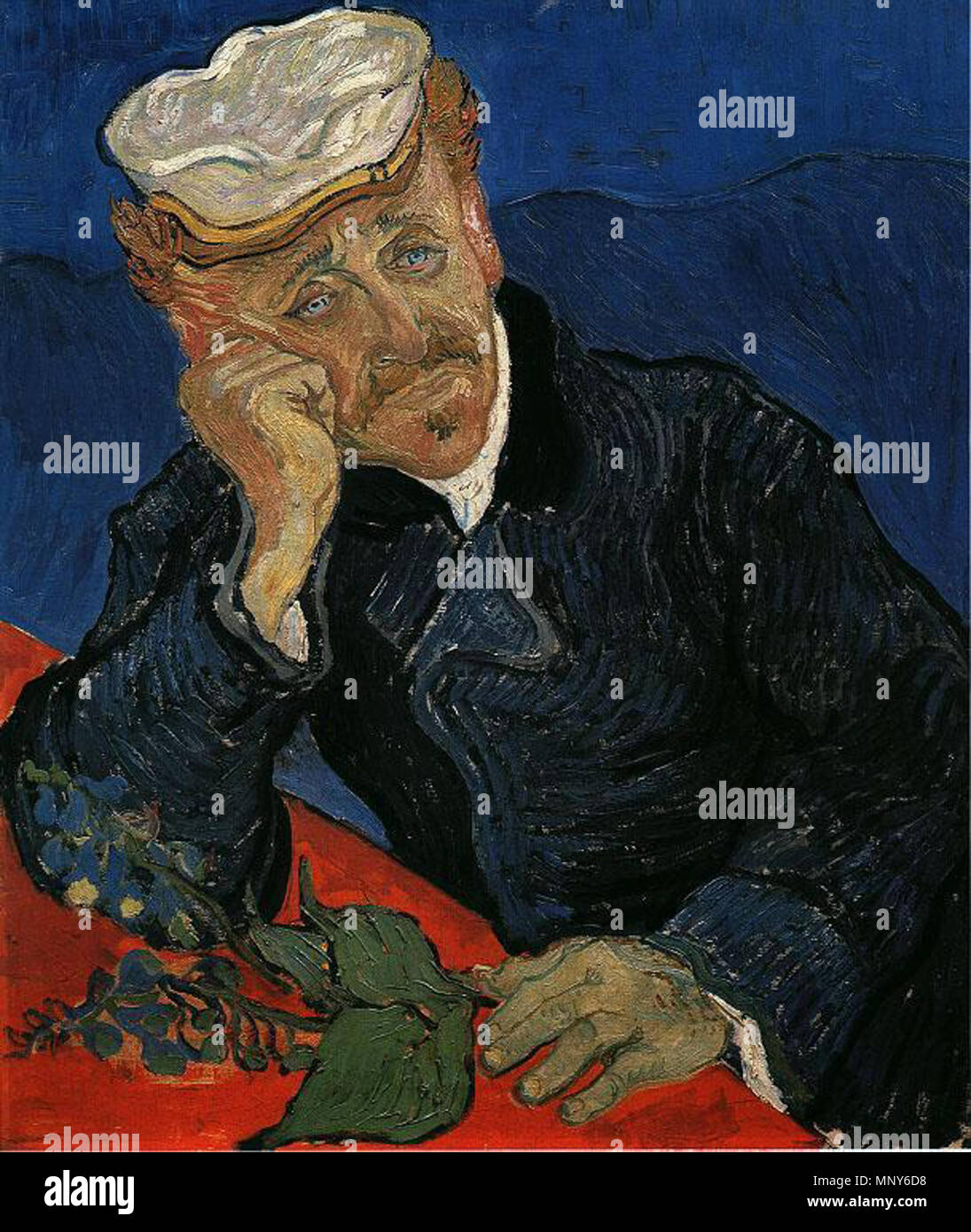 Portrait of doctor gachet 1890 hi-res stock photography and images - Alamy