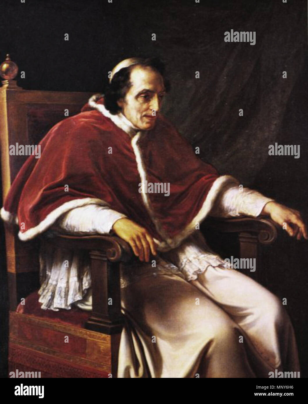 Portrait of Pius VII (Barnaba Chiaramonti) 1815. 1238 Vincenzo ...