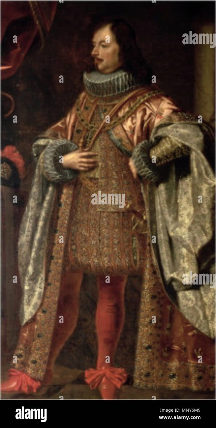 Portrait of Vincenzo II Gonzaga, Ruler of Mantua from 1587-1612 ...