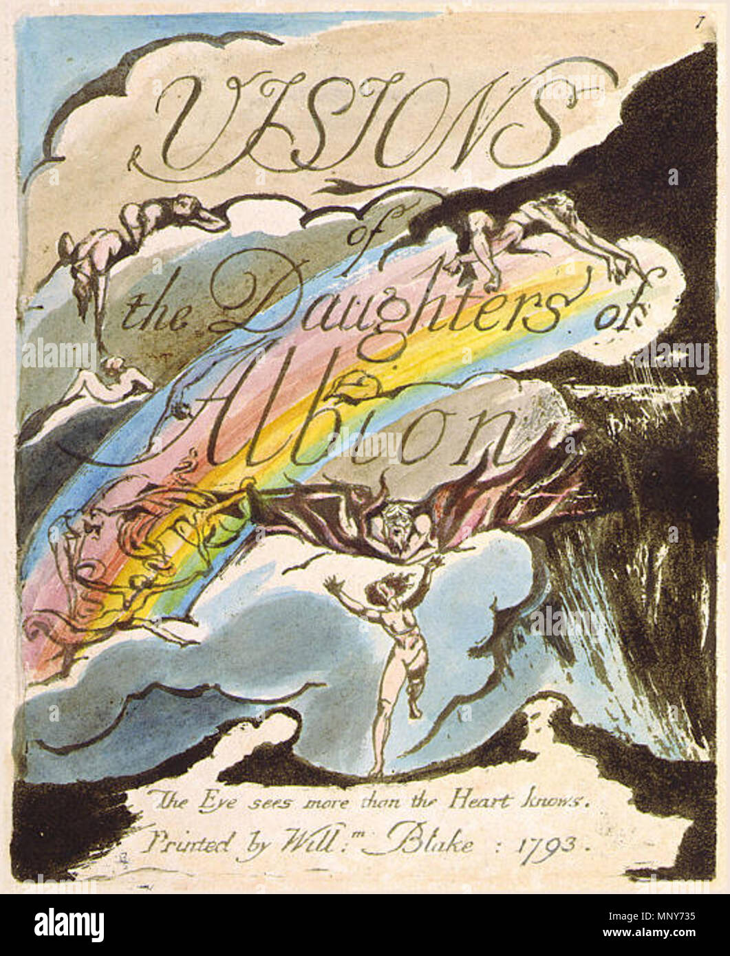 William blake visions daughters albion hi-res stock photography and ...