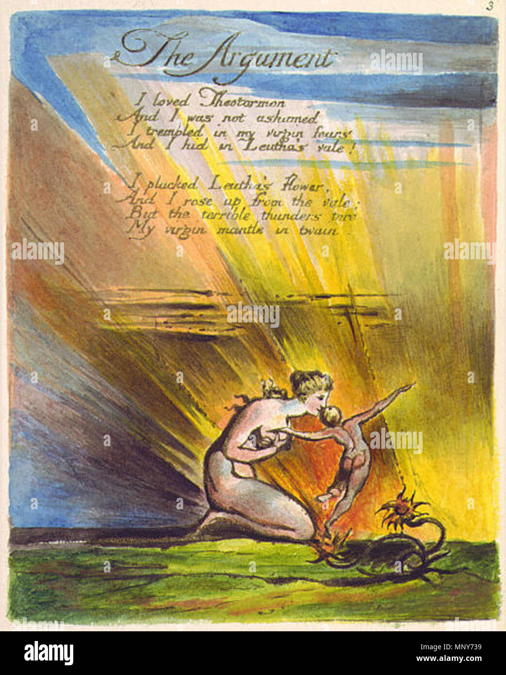 William blake visions daughters albion hi-res stock photography and ...