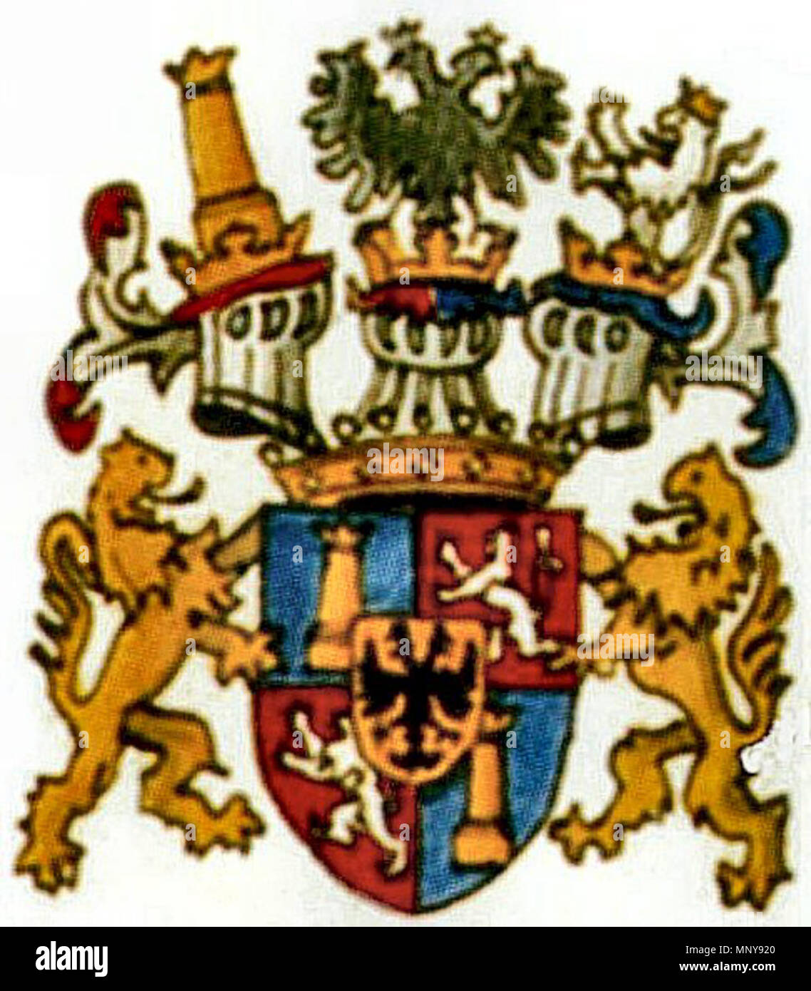 . Deutsch: Wappen der Grafen von Goess von 1693 . 1672. Siebmacher 1250 ...