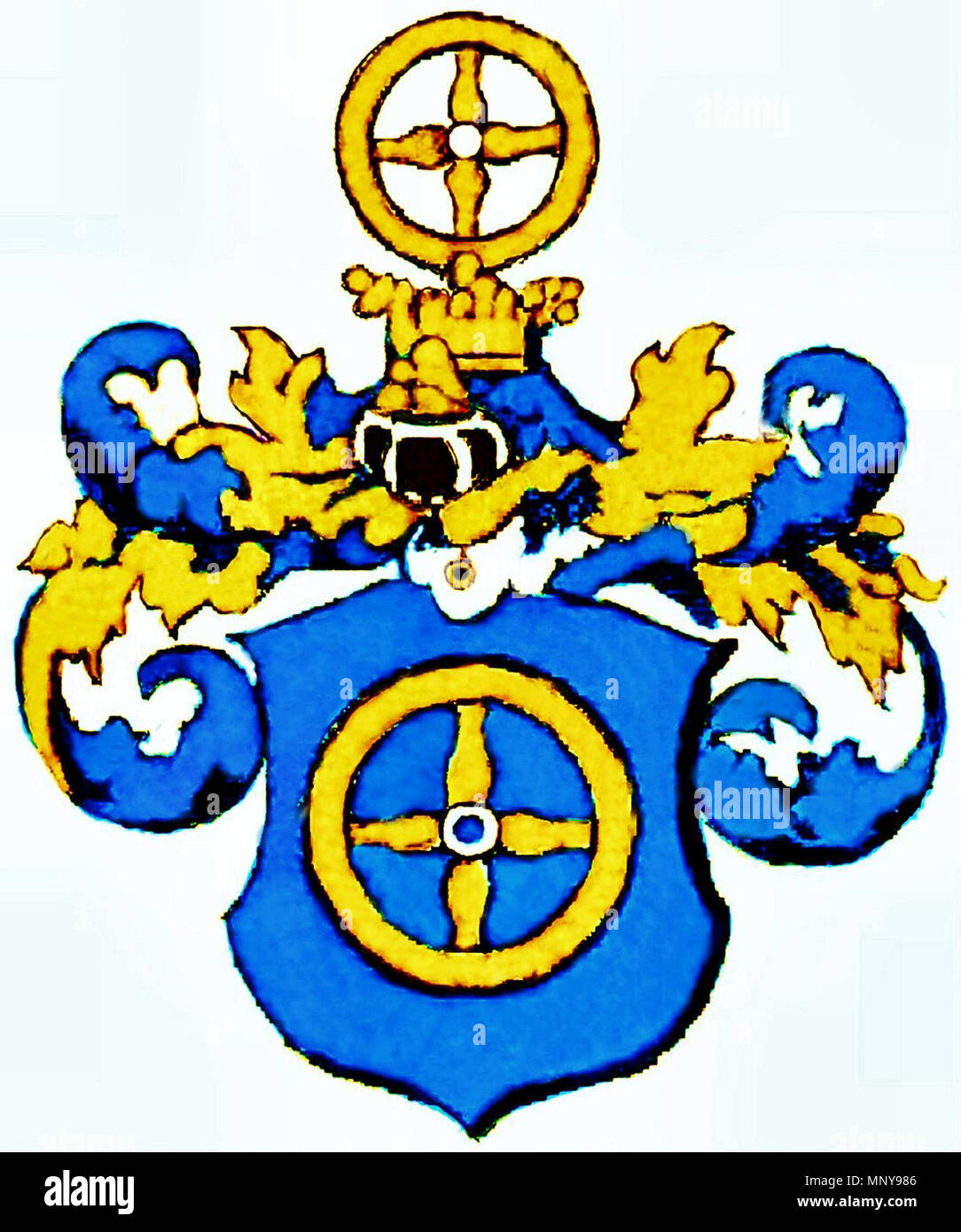 . Deutsch: Wappen Kotz von Dobrz I, koloriert . 1886. Siebmacher 1251 ...