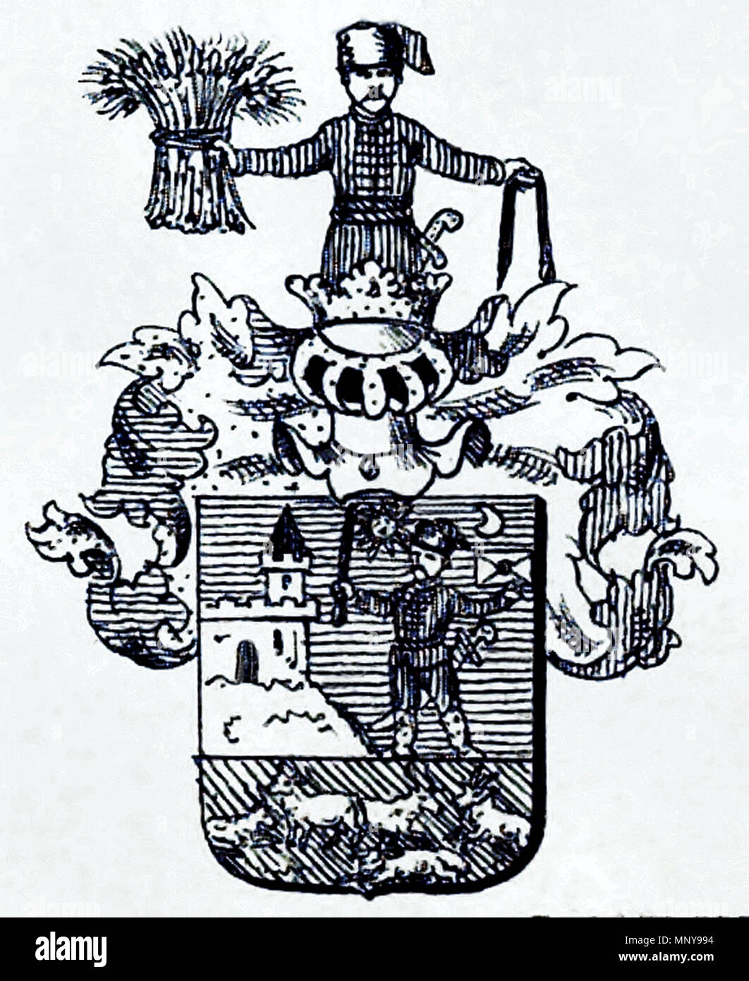 . Deutsch: Wappen von Stankovics 1720 . 1720/1891 and 1892 (book ...