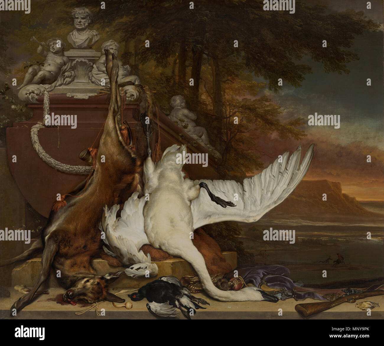 Dead Swan Circa 1700-1719. 1254 Dead Swan by Jan Weenix Mauritshuis 206 ...