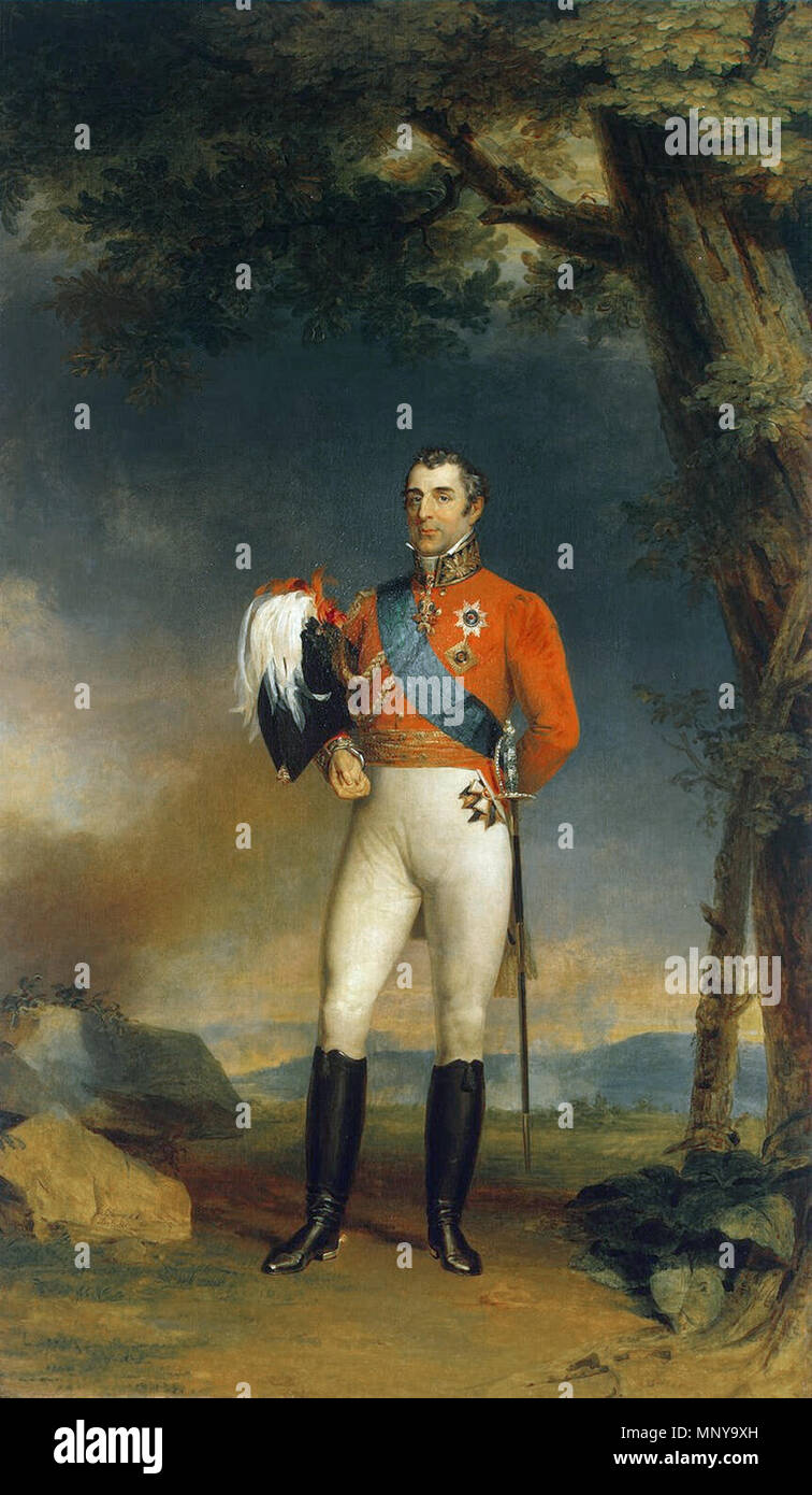 Portrait of Duke of Wellington . Arthur Wellesley, 1st Duke of ...