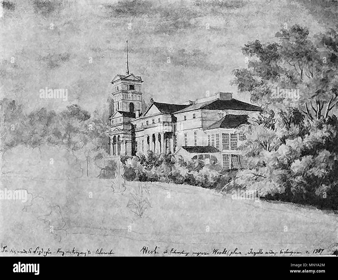 . Polish painter and composer 1255 Werki1877 Stock Photo - Alamy