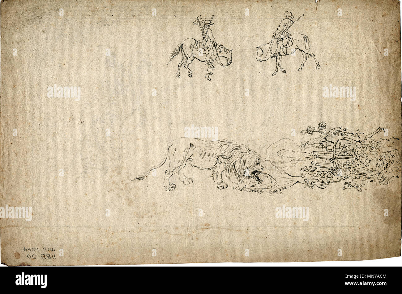 Caza del leon hi-res stock photography and images - Alamy