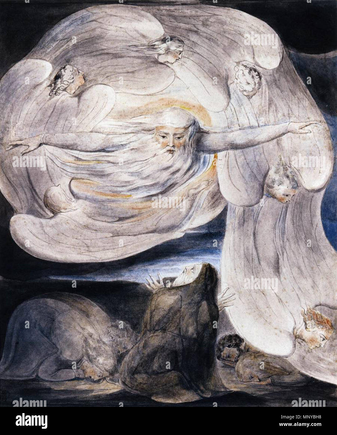 Job Confessing his Presumption to God who Answers from the Whirlwind ...