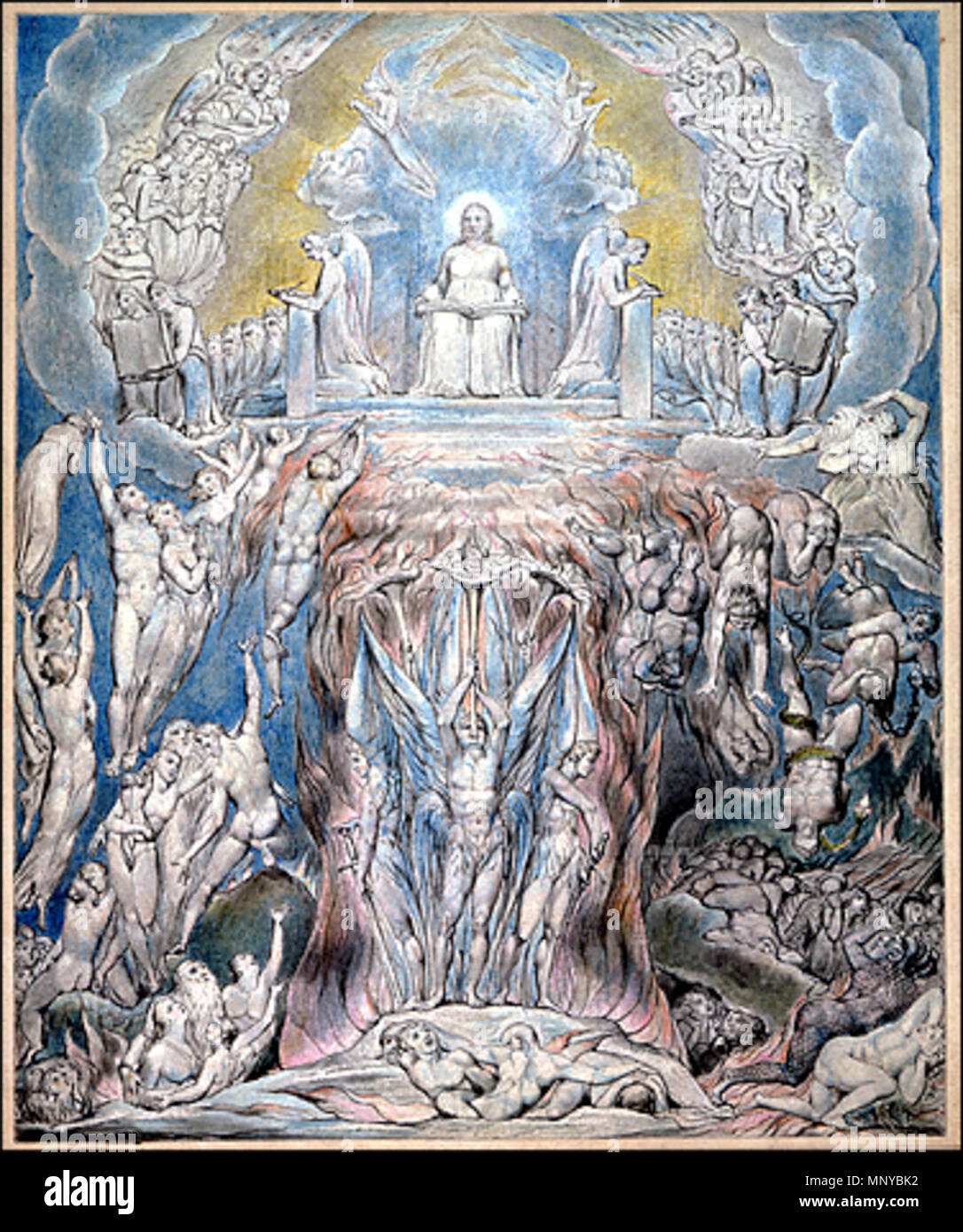 A Vision of the Last Judgment . English: One of William Blake's ...