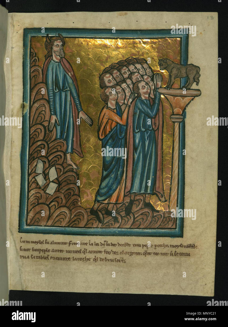 Kicking The Head Of The Golden Calf Moses