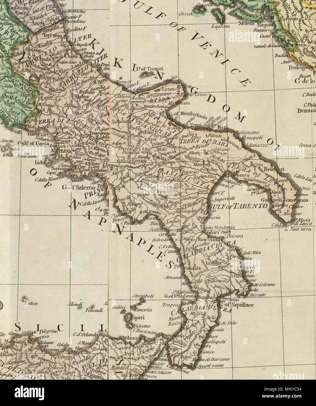 Mediterranean sea map with names hi-res stock photography and images ...