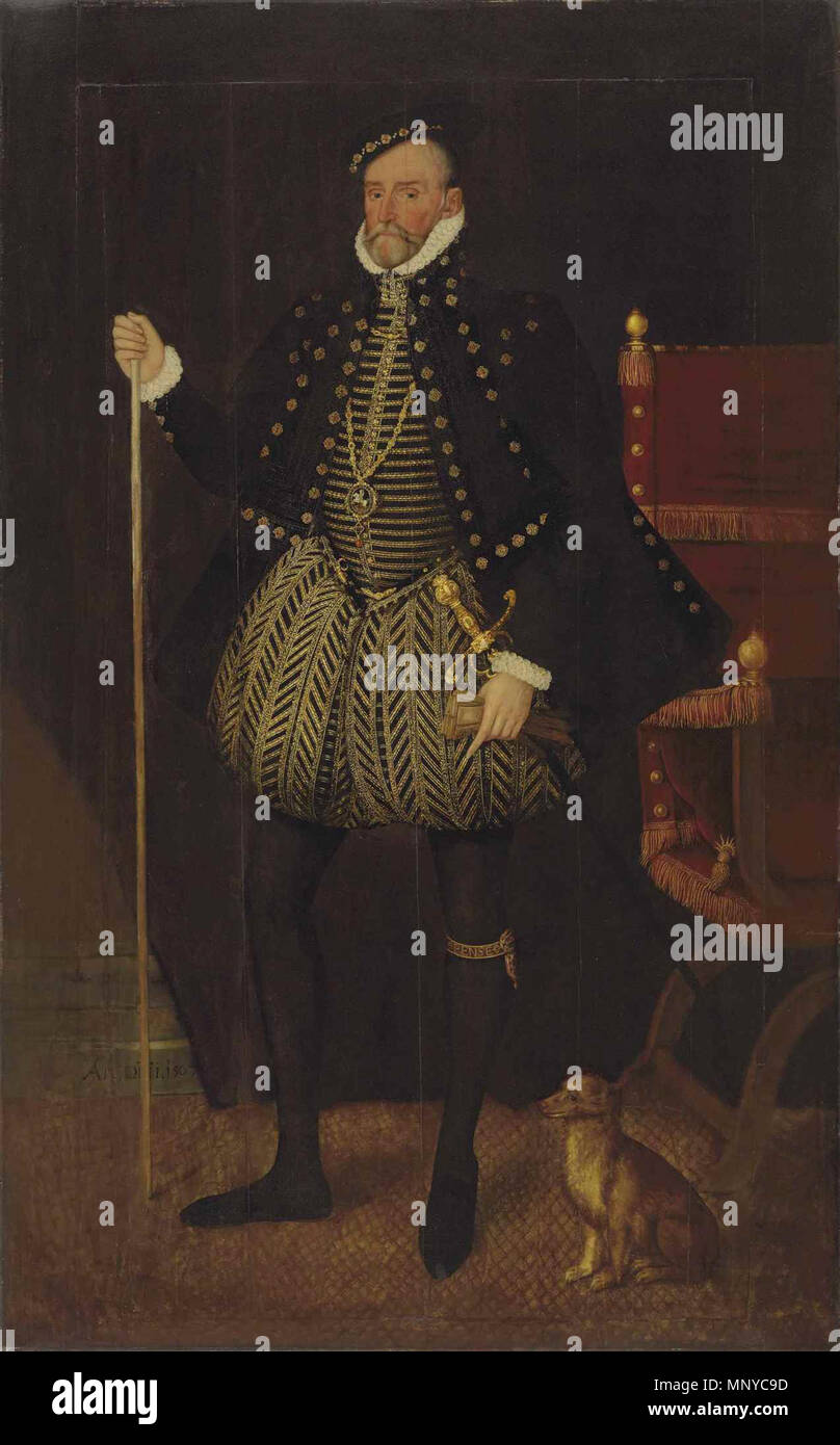 . English: Portrait of William Herbert, 1st Earl of Pembroke, wearing ...