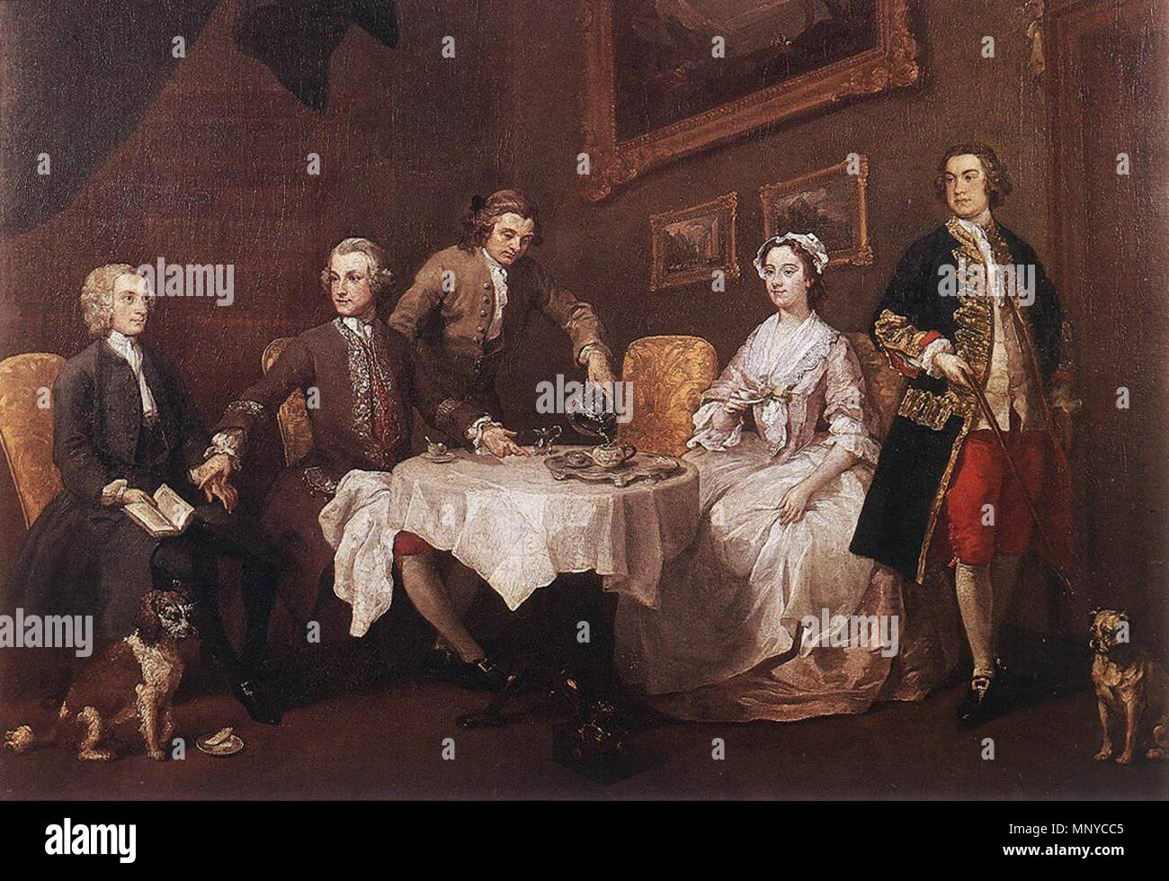 The Strode Family 1738. 1266 William Hogarth - The Strode Family ...