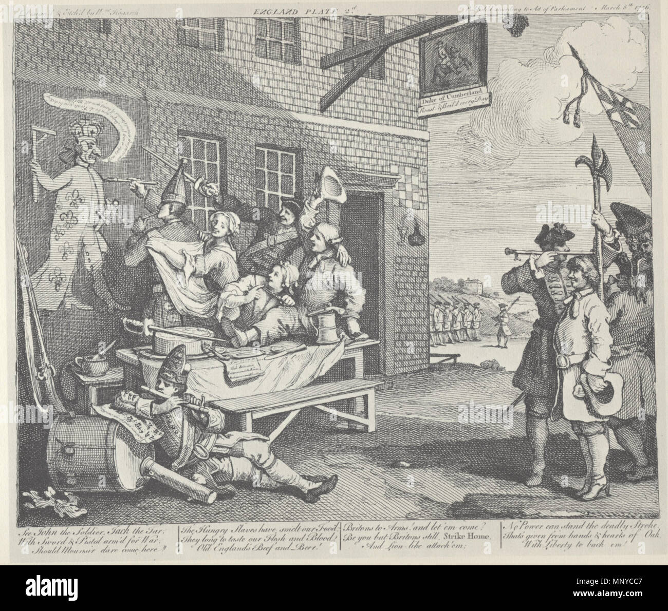 Political satire of the 18th century hi-res stock photography and ...