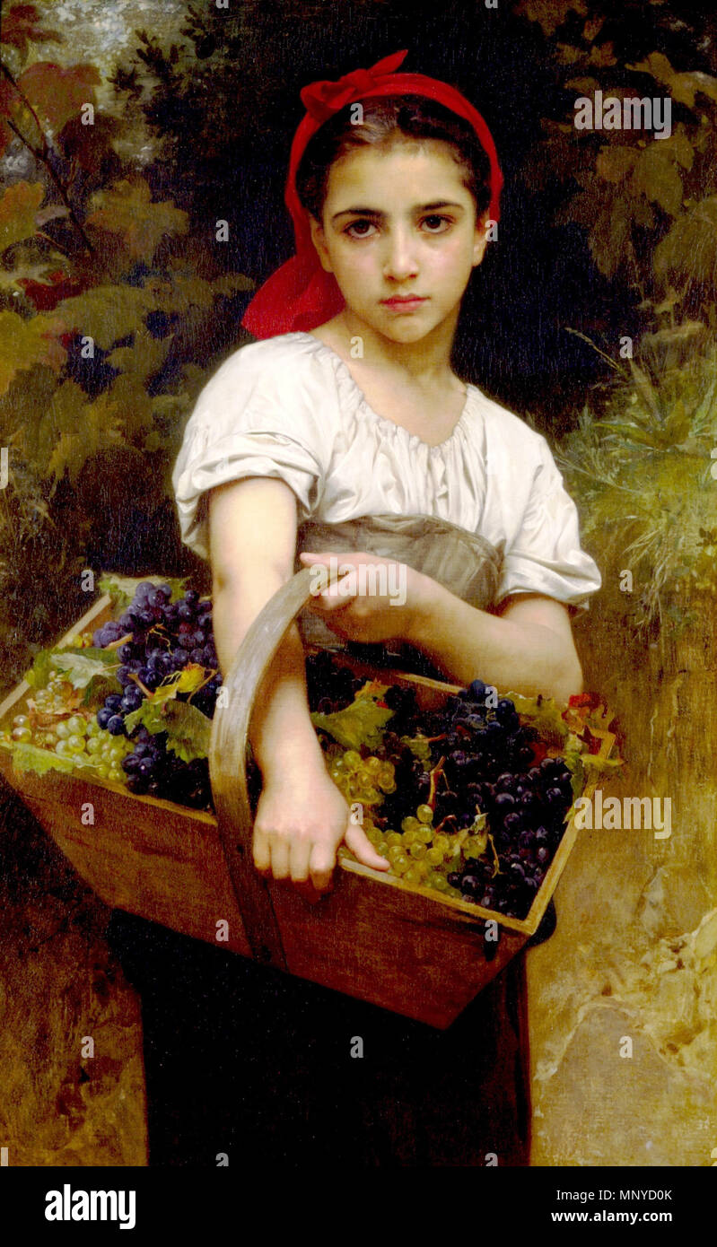 French: La Vendangeuse The Grape Picker Italiano: La Vendemmiatrice ...