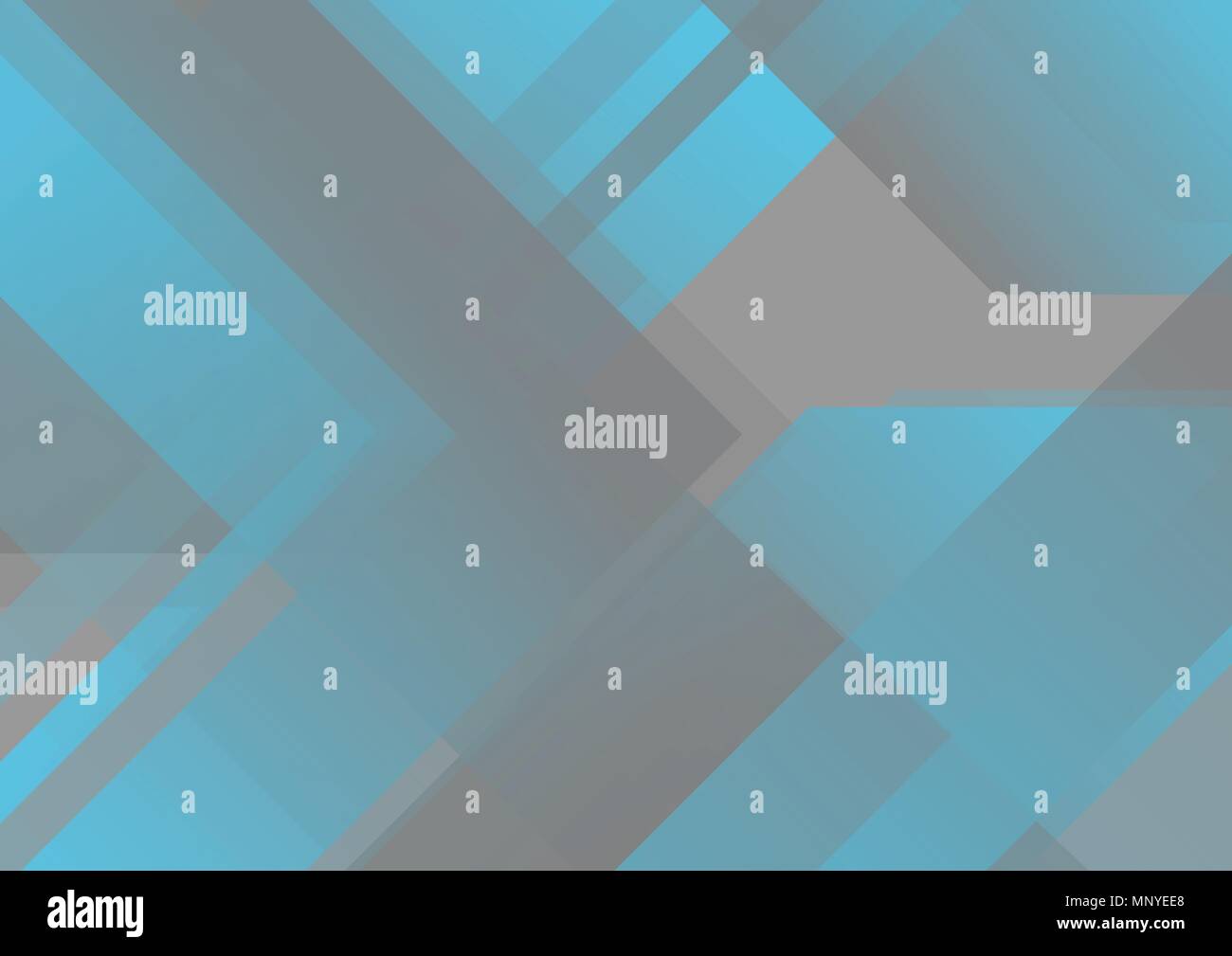 Abstract grey and blue tech geometric corporate design background Stock ...
