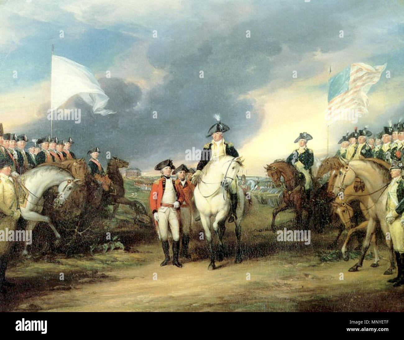 Surrender of cornwallis hi-res stock photography and images - Alamy