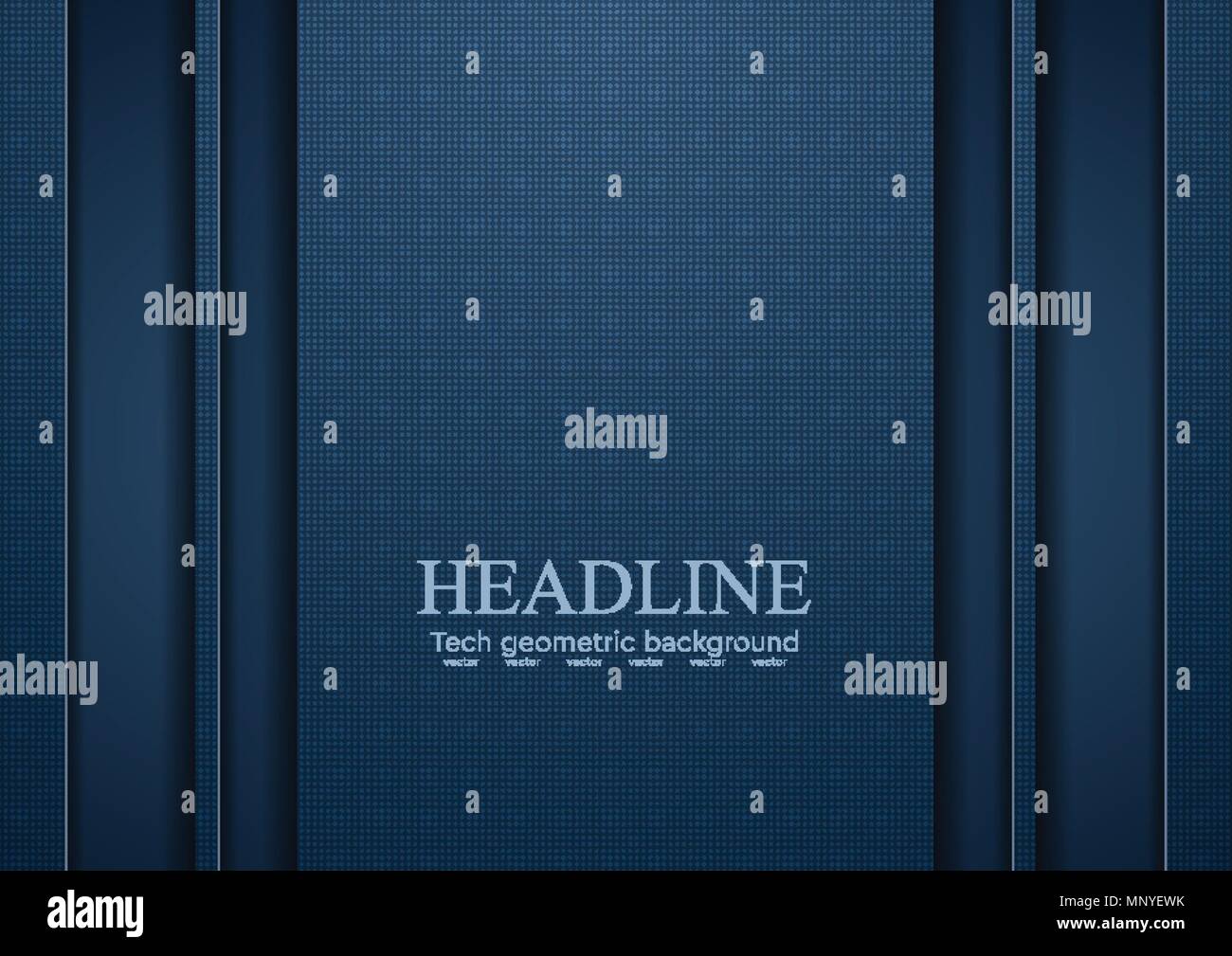 Dark blue tech abstract concept background. Vector corporate design ...