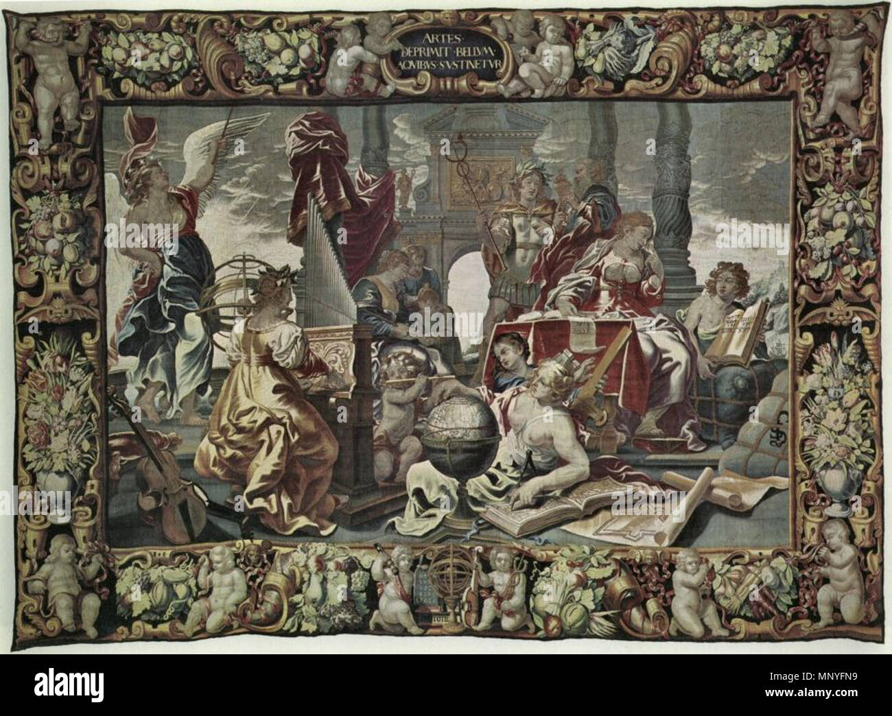 The seven liberal arts circa hi-res stock photography and images - Alamy