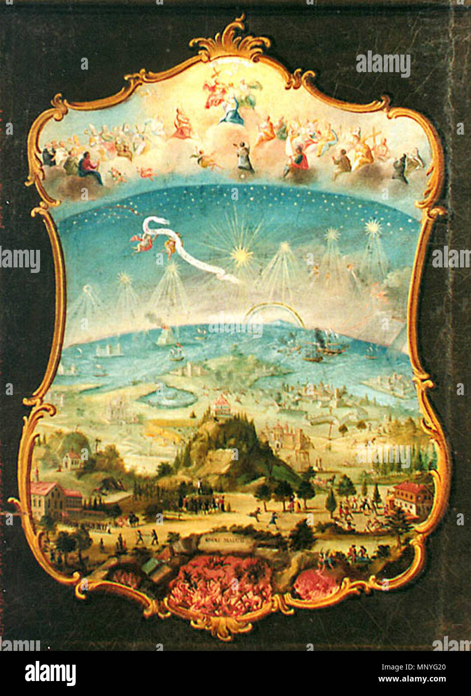 . English: Late 18th- century educational picture board from the school ...