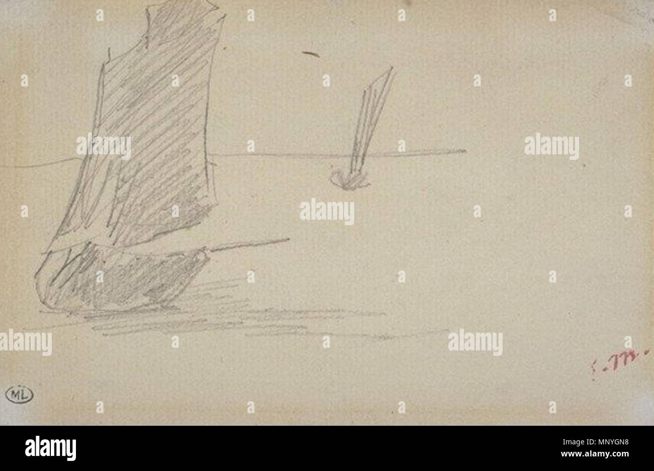 original MANET Edouard française RF 30554, Recto 1288 Édouard Manet ...