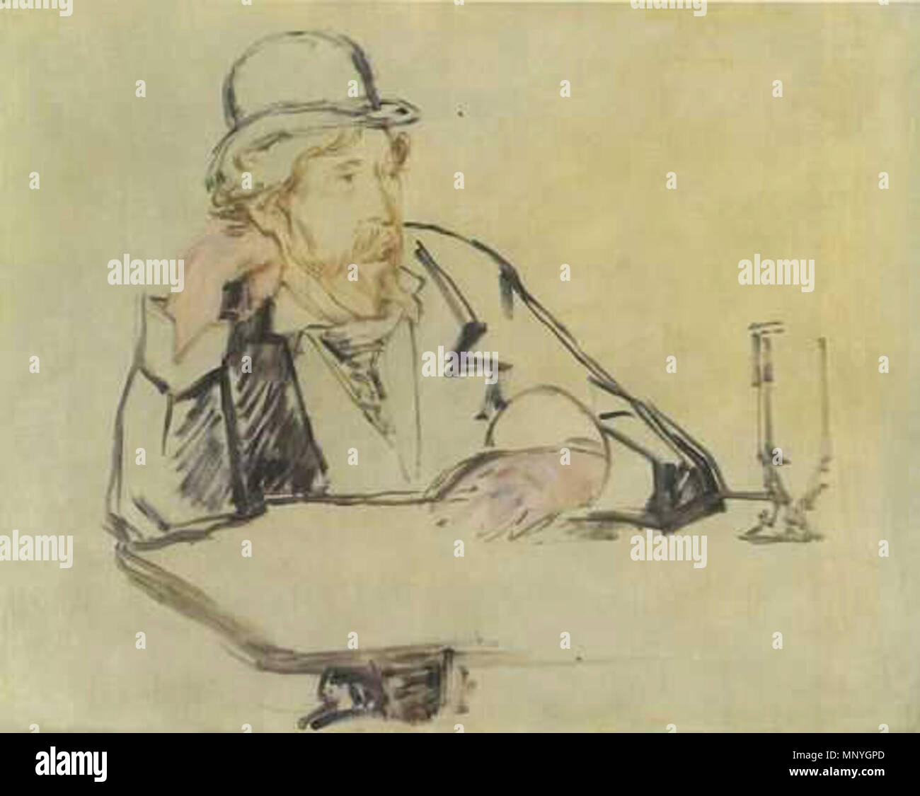 Edouard manet cafe hi-res stock photography and images - Alamy