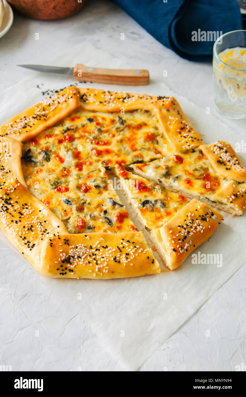 Labneh bread hi-res stock photography and images - Alamy