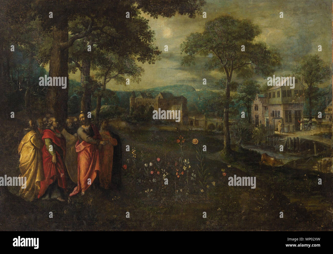 English: Parable of the lily of the field (May) between 1580 and 1590 ...