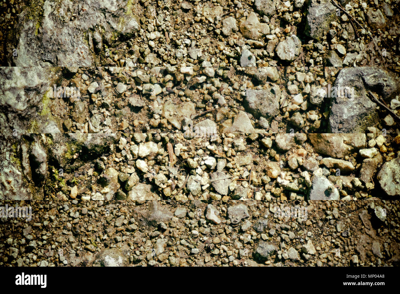 Ground like on Mars, land texture, sand surface, stone background Stock ...