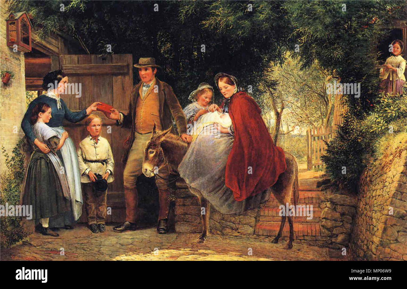 . English: Oil on canvas . Unknown date. Richard Redgrave (1804–1888 ...