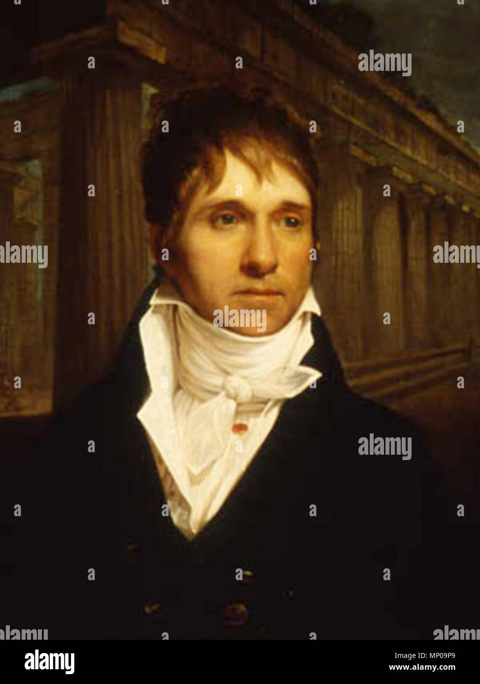 . English: Portrait of William Short by Rembrandt Peale . 1806 ...