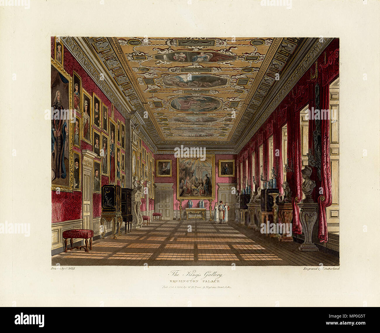 King's Gallery, Kensington Palace. English: A view of the King's ...