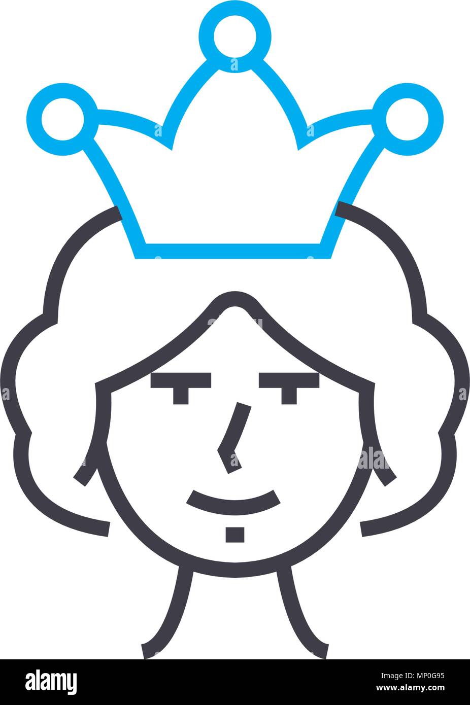 Acting Skills Linear Icon Concept Acting Skills Line Vector Sign
