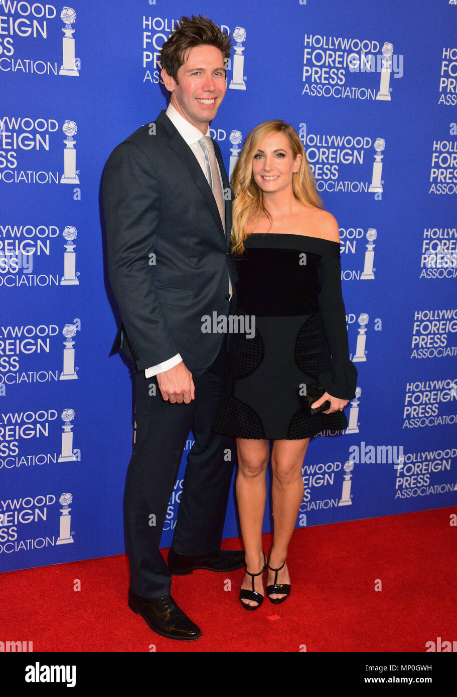Joanne Froggatt, James Cannon - husband 014 at the Hollywood Foreign ...