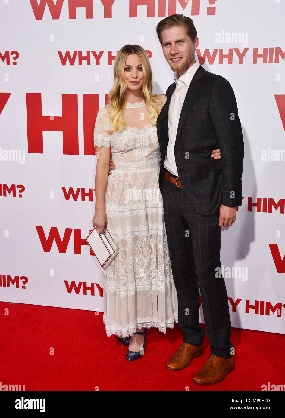 Kaley Cuoco and Karl Cook 065 at the Why Him Premiere at the Regency ...