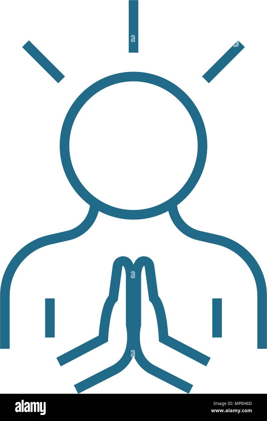 Comfortable working atmosphere linear icon concept. Comfortable working ...