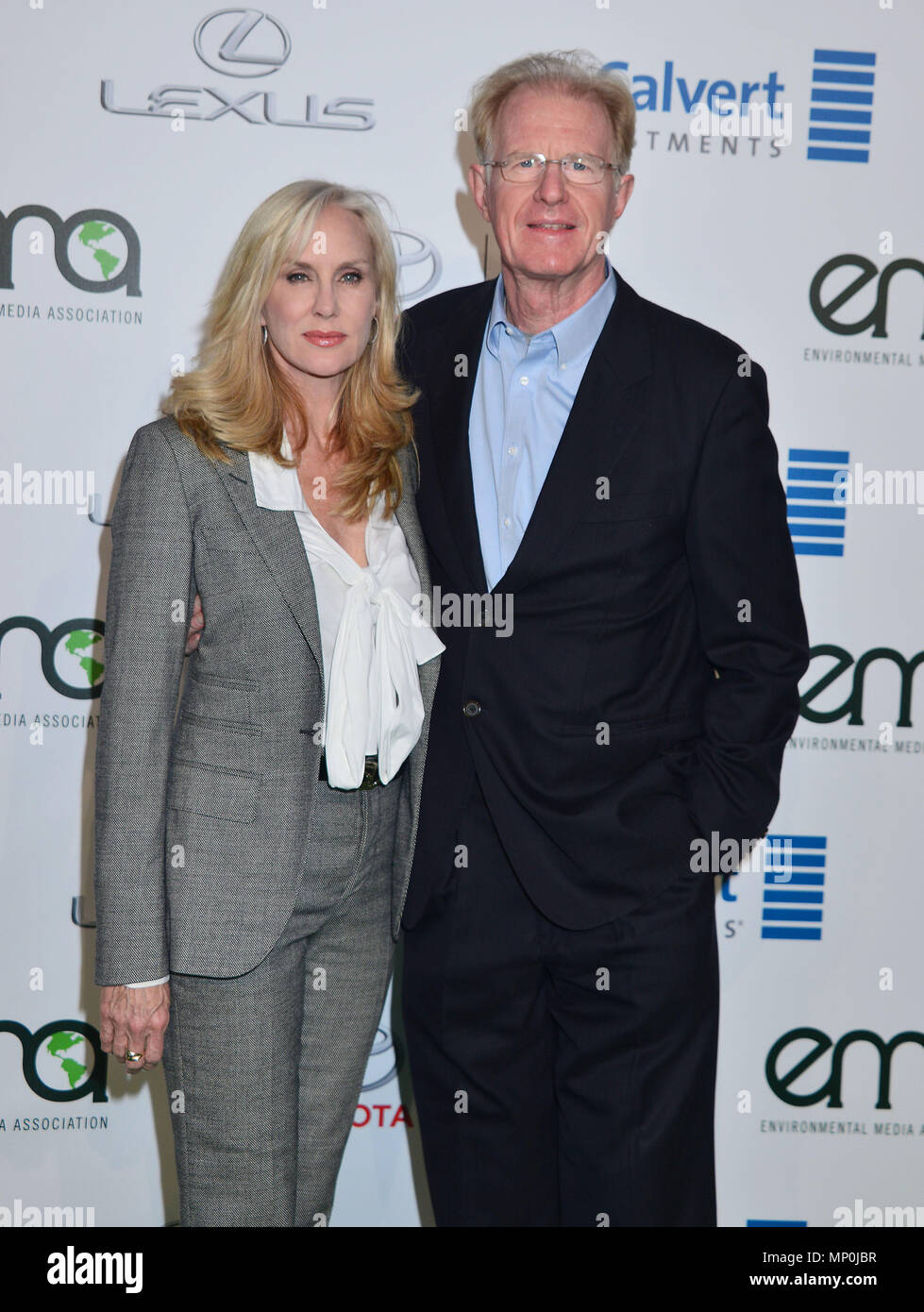 Ed begley jr and wife rachelle carson hi-res stock photography and ...
