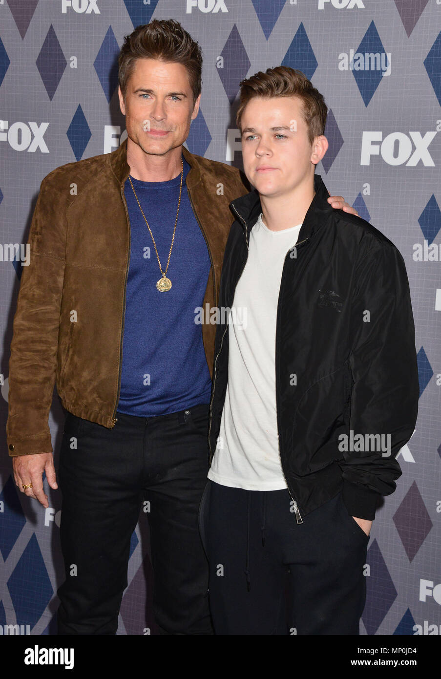 Rob Lowe and son 087 FOX tca Winter 2016 All Star Party at the Langham ...