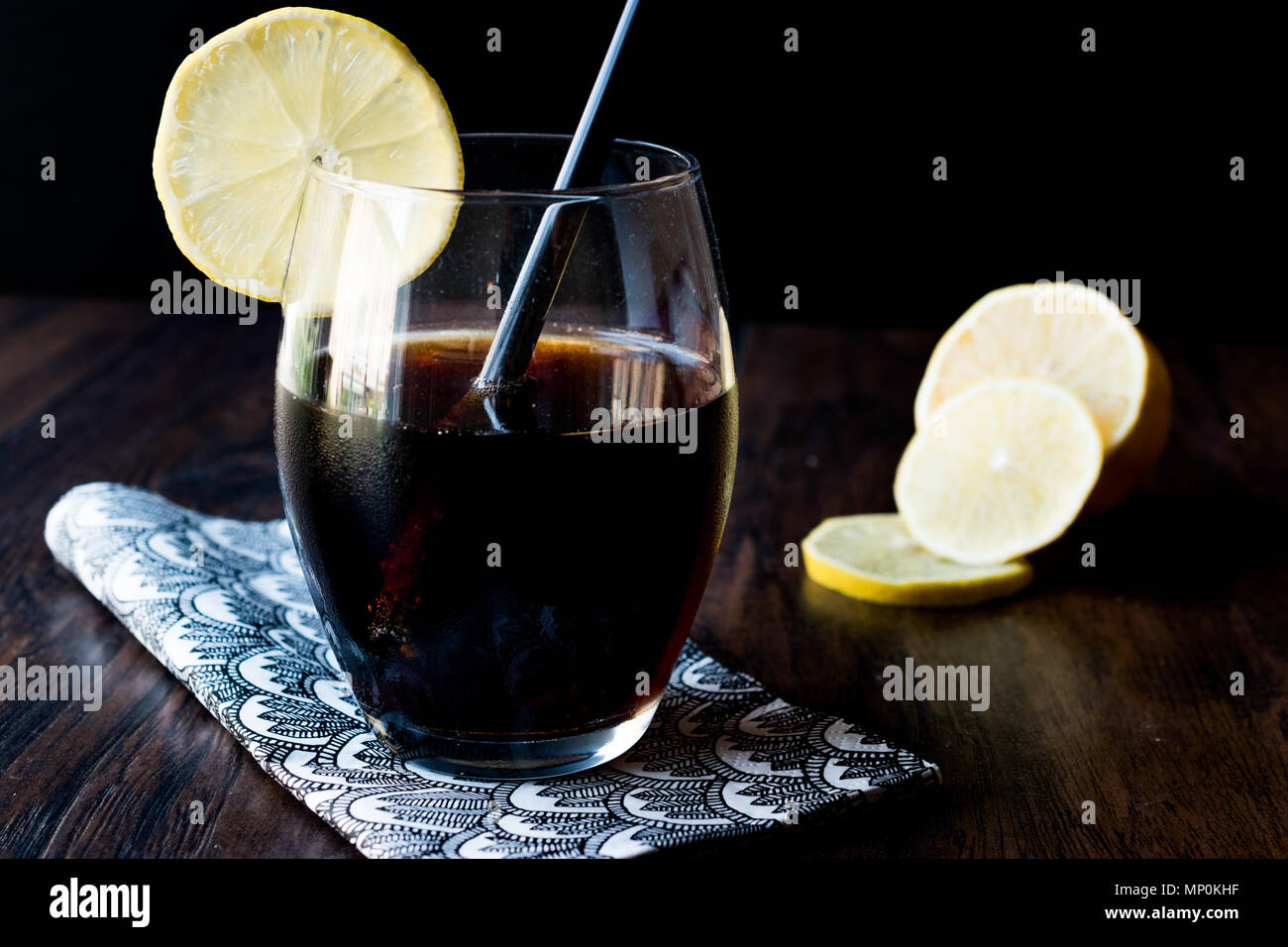 Black lemonade hi-res stock photography and images - Alamy