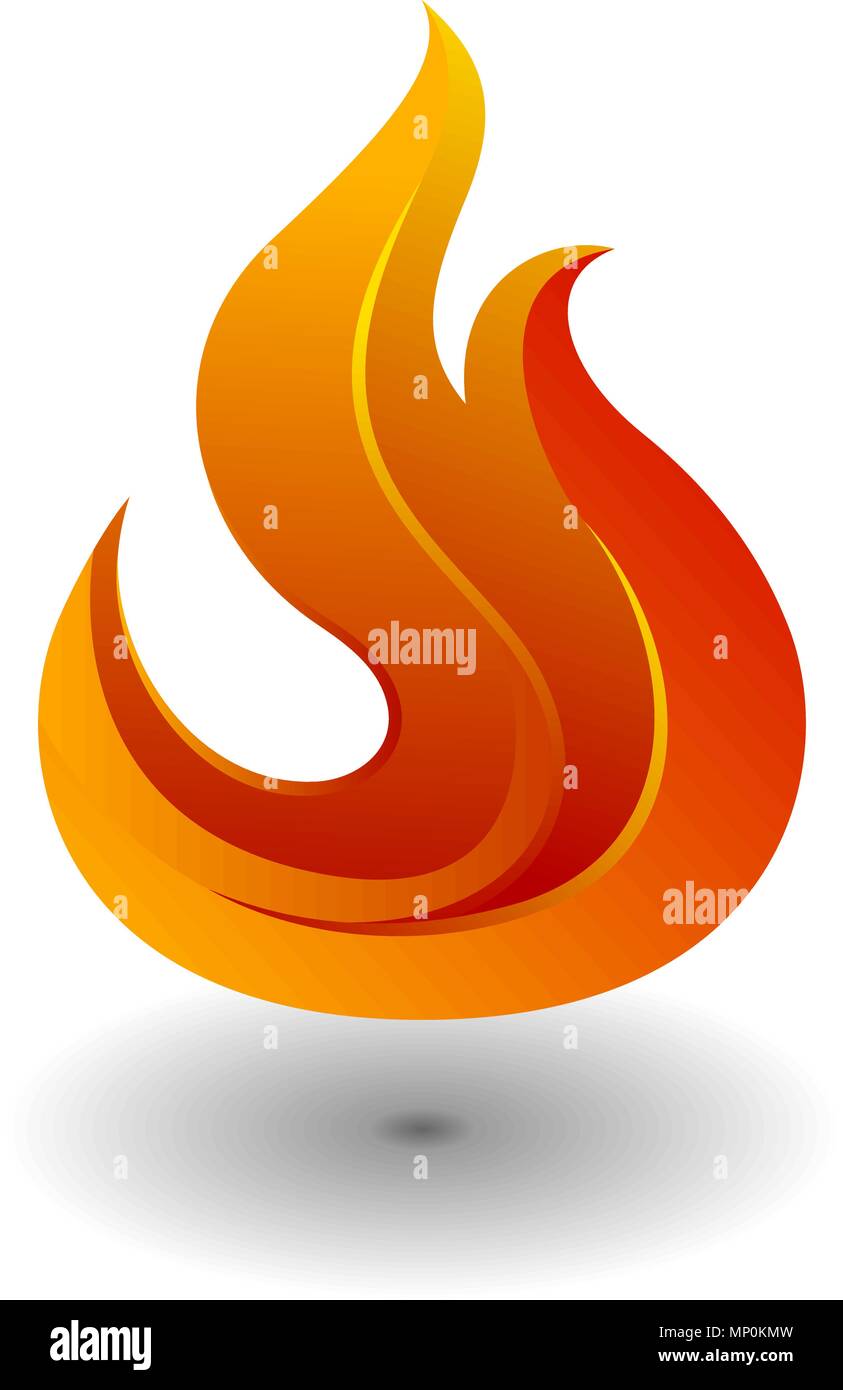 Fire icon. Design element Stock Vector Image & Art - Alamy