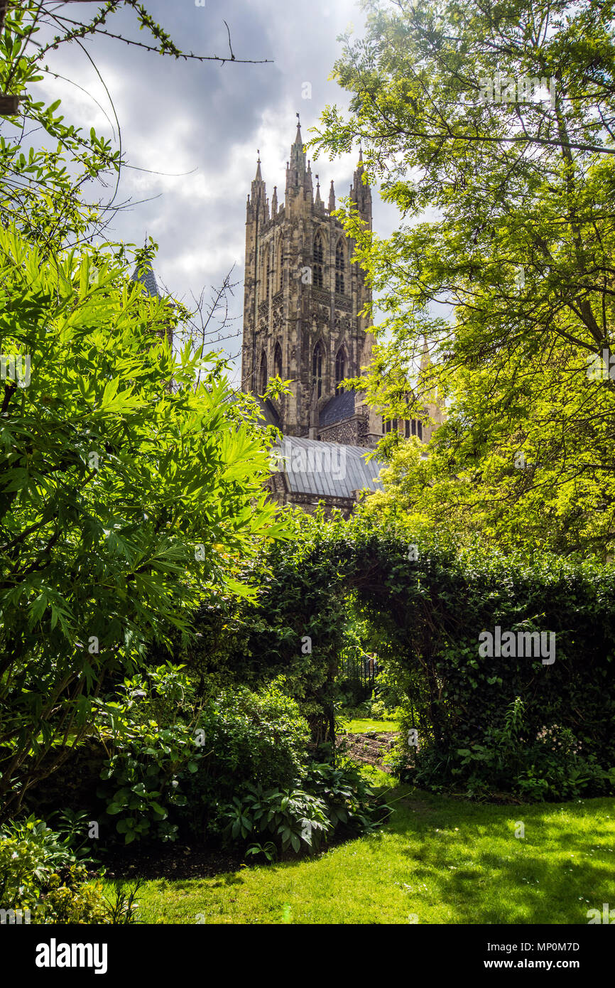 Bell Harry Tower, Canterbury Cathedral Stock Photo - Alamy